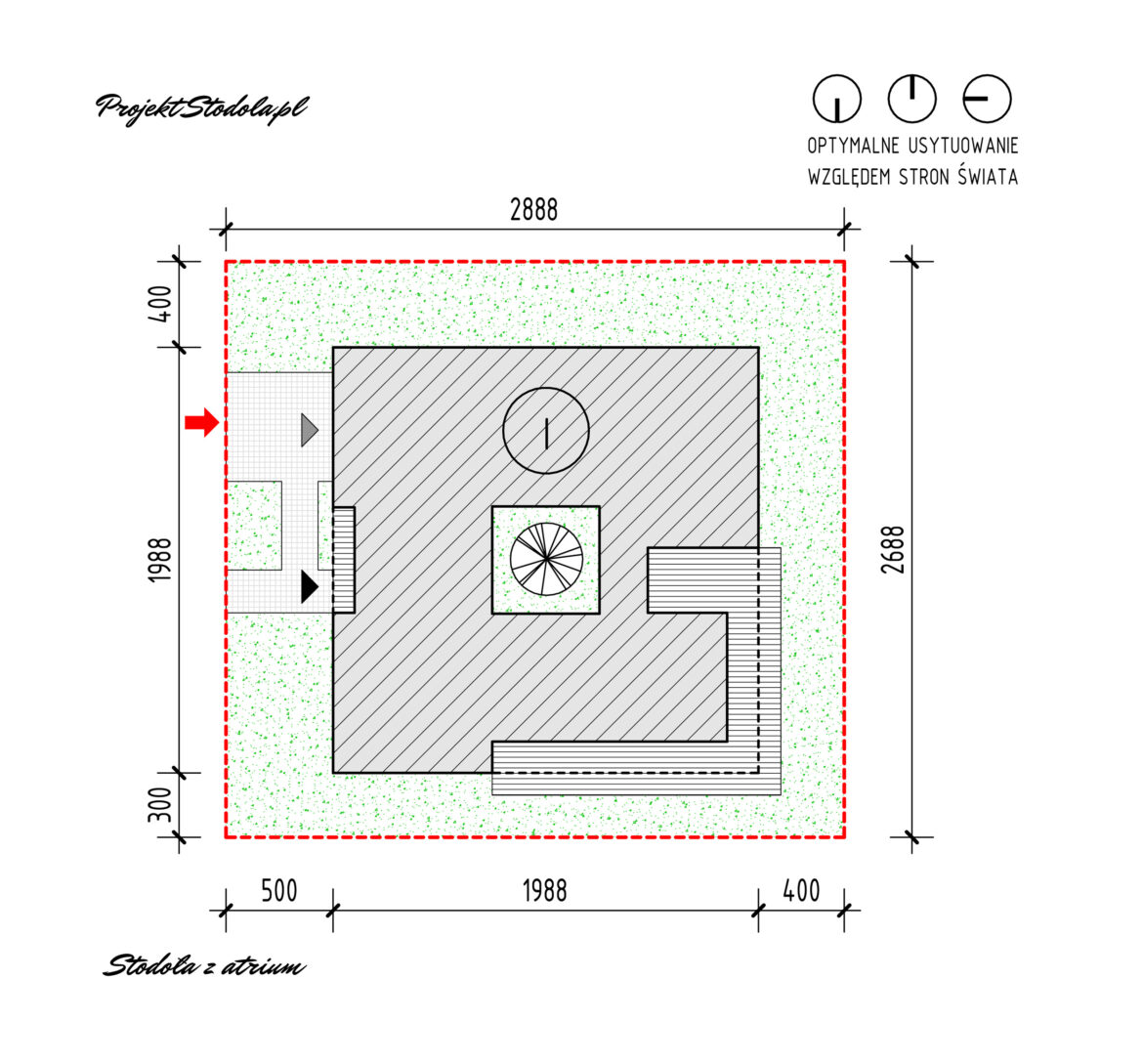 Barn House with Atrium | BarnHouseIdeas