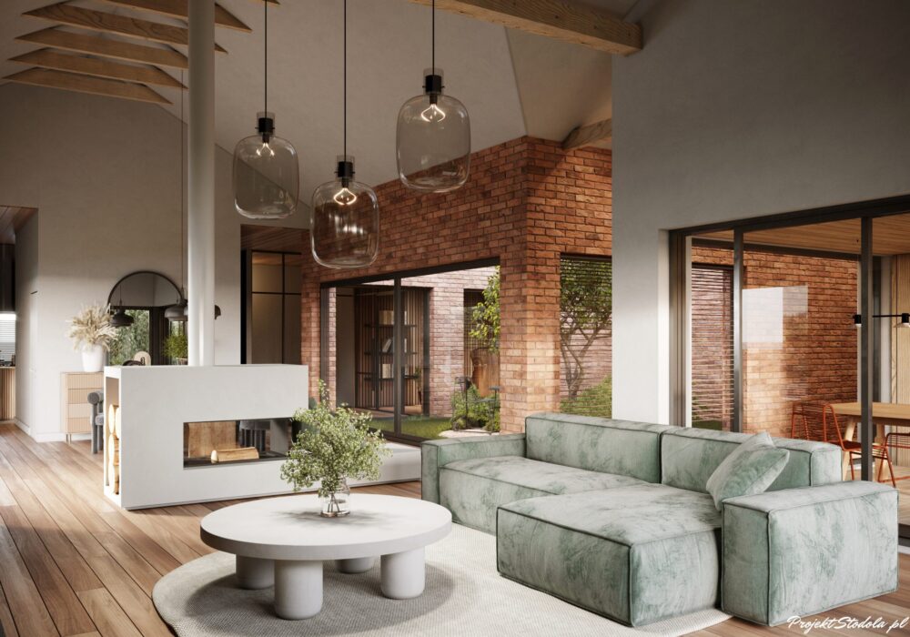 Barn Inspired House Plans Atrium Modern Barn, Redefining Farm