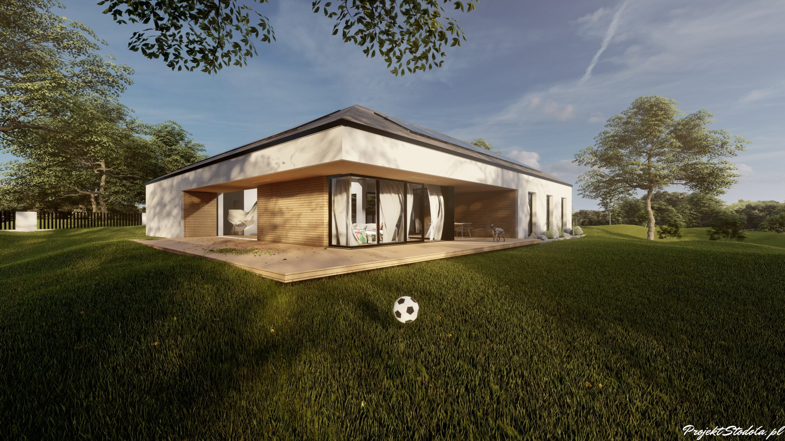 Barn House with Atrium | BarnHouseIdeas